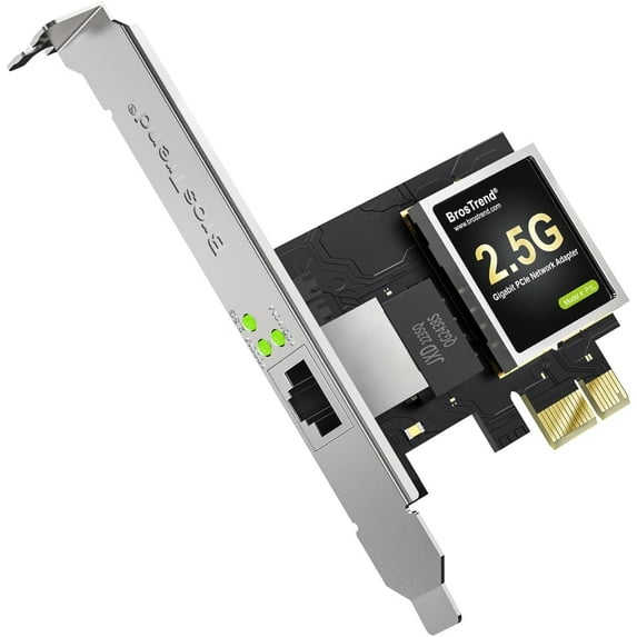 2.5GB Linux Compatible NIC PCIe Network Adapter for Ubuntu Fedora ...
