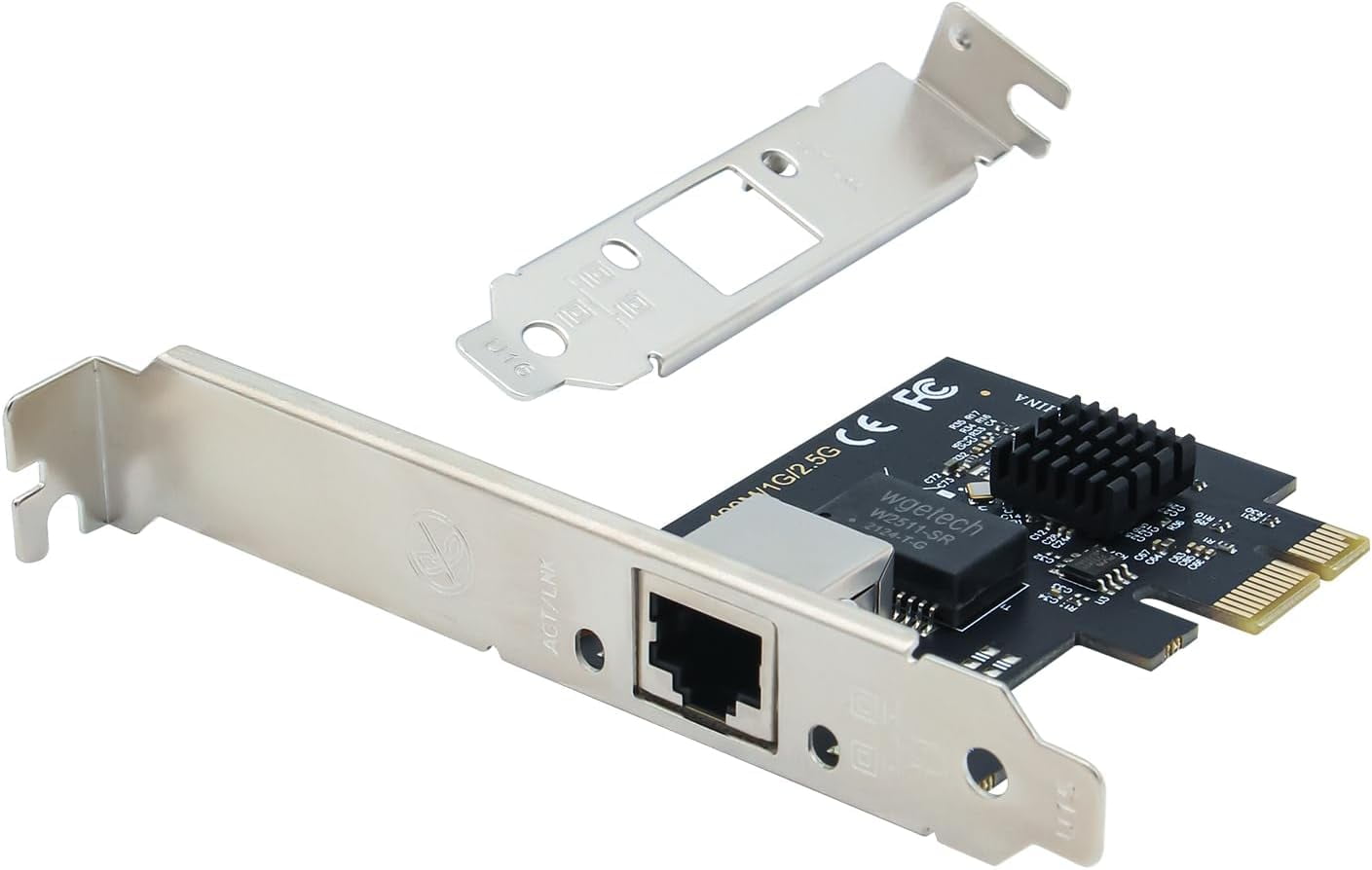 2.5Gb PCIe Network Card 2.5GBase-T PCI Express Network Adapter NIC with ...