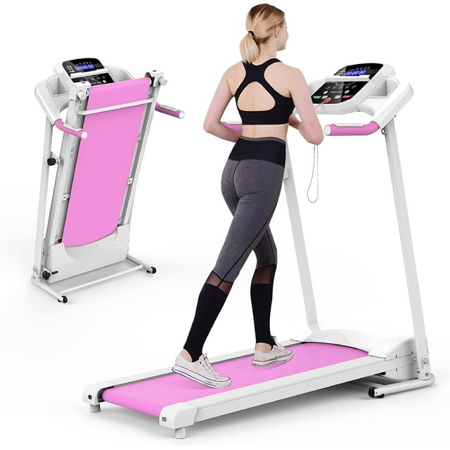 Walmart 2 5hp Foldable Treadmill Electric Running Machine With Heart