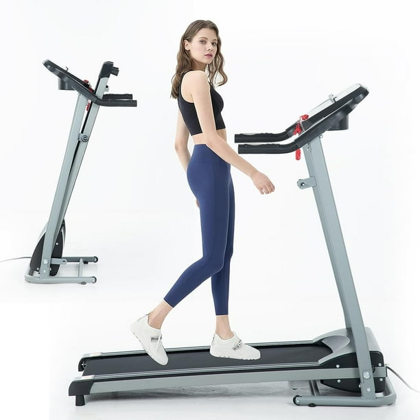 2.5HP Foldable Portable Treadmill for Home, Electric Motorized Running ...