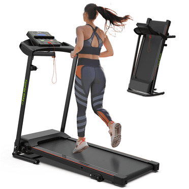 3.5HP Electric Motorized Running Machine with 10MPH Speed, Large ...