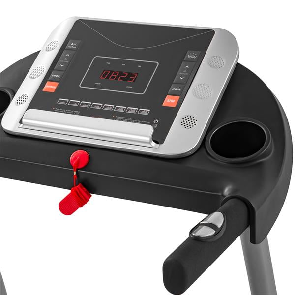 "2.5HP Folding Treadmill for Home - 3-Level Incline Electric Running ...