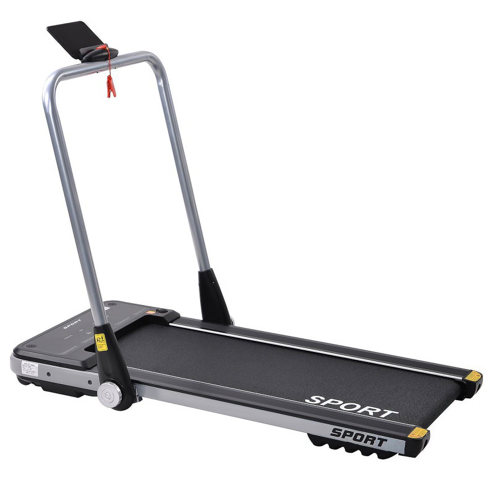 2.5HP Horizontally Foldable Electric Treadmill Motorized Running ...