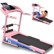 SuperFit Foldable Electric Treadmill, Compact Portable Home Running ...