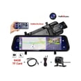 2.5K Rear View Mirror Dash Cam Backup Camera,In-Mirror Smart 9.66 Inch ...