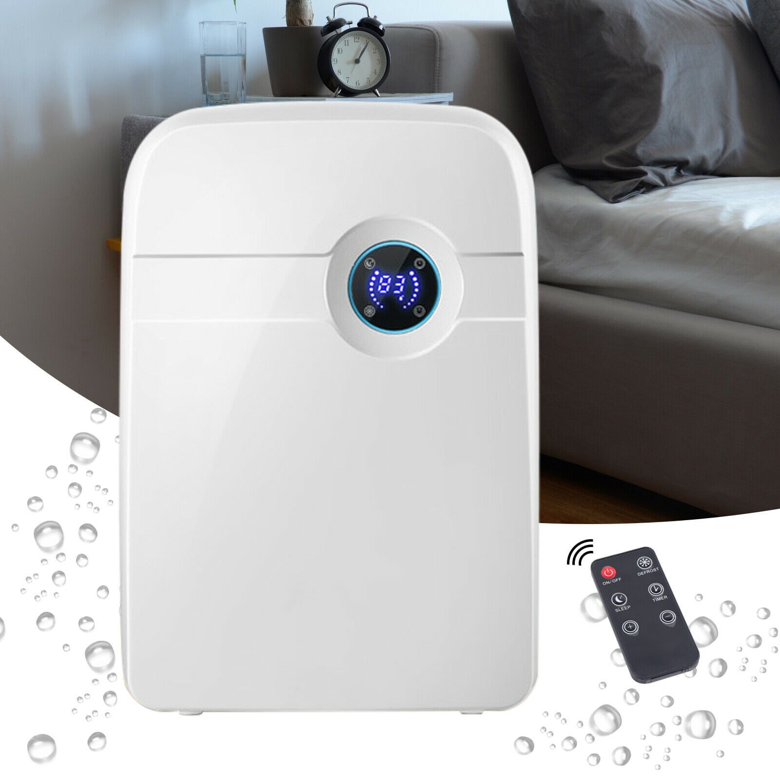 2.5L Dehumidifier Humidity Removal Absorber Moisture Damp Removal ...