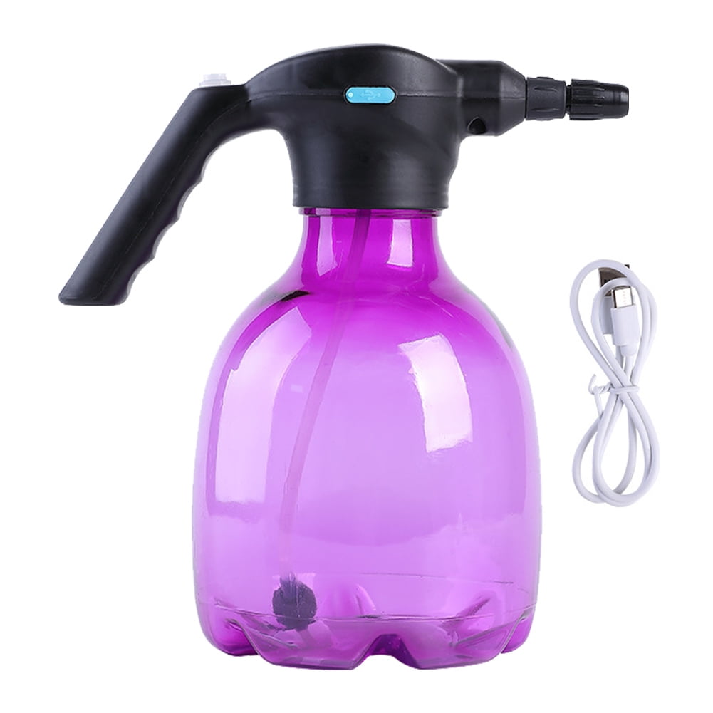 2.5L Electric Sprayer 2000mAh Handheld Plant Sprayers Leakproof (Purple ...