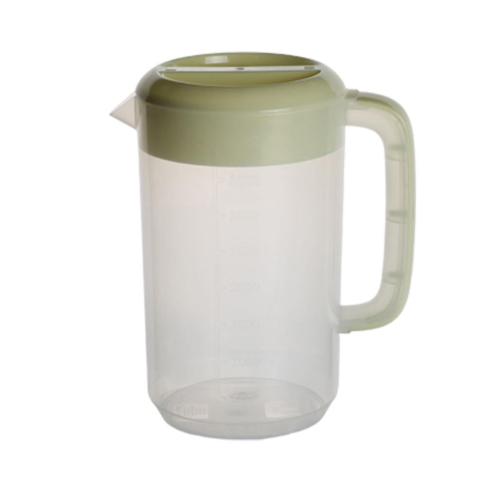 PartyKindom Juice Pitcher With Lid Multi Heat Resistant Beverage ...