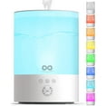 2.5L Top Fill Humidifier for Bedroom – Quiet, Easy to & Clean, 24HR ...