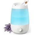 2.5L Top Fill Humidifiers for Bedroom, 250ml/h Mist Output, 25hrs Home ...