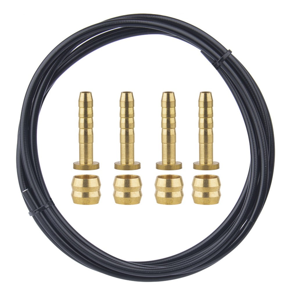 2.5M Bicycle Hydraulic Brake Line with Olive Connector Inserts Hose ...