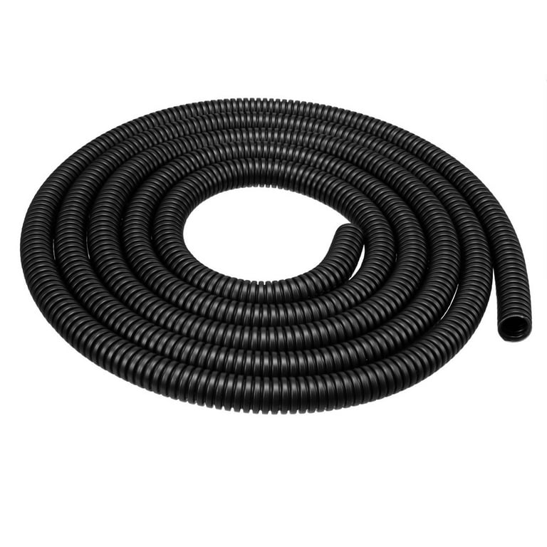 2.5M Corrugated Tube Conduit PP Tubing Flexible Pipe Hose 8.5mm x 11.5mm