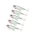 2. 5Pcs Heavy Duty Fishing Baits Hard Jigs Spinner Spoon Lure Slow ...