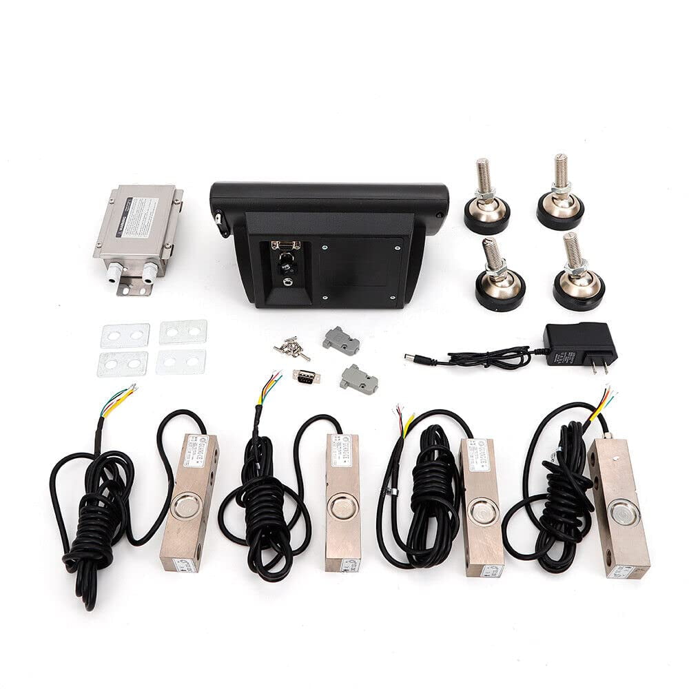2.5T/5000lb Livestock Scale Kit High Animal Livestock Scale Floor Scale ...