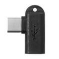2.5cm/0.98in Professional 90 Degree Micro USB Female to Type C Male ...