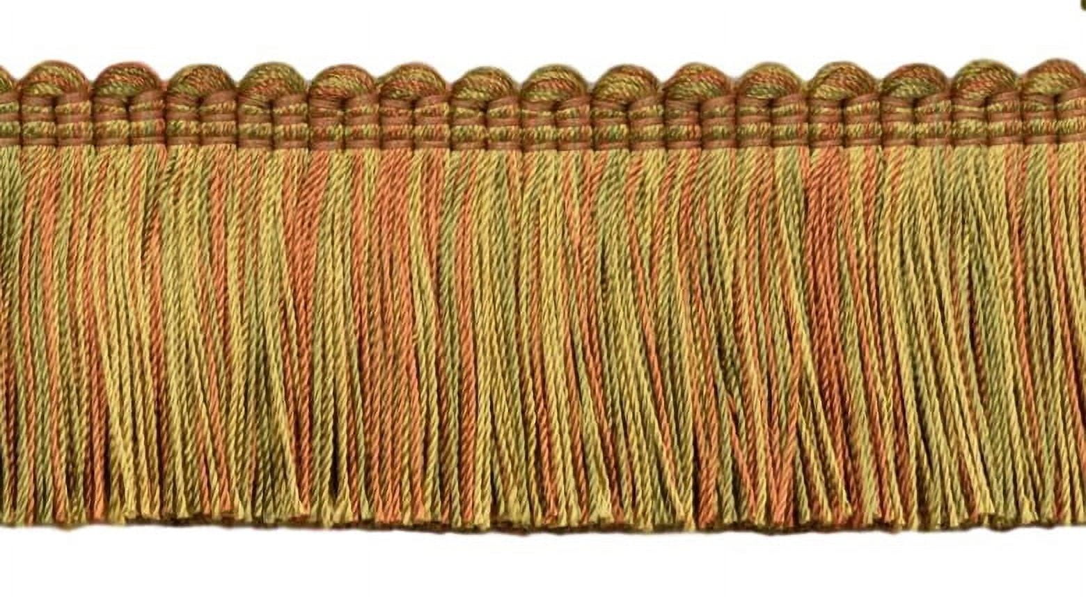 2" (5cm) Alexander Collection Brush Fringe Trim # 0200AXB,, Sepia Beige ...