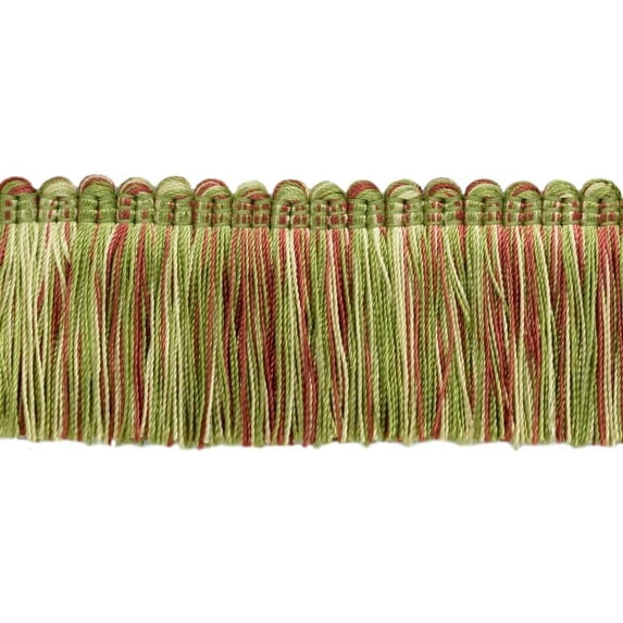 2" (5cm) Alexander Collection Brush Fringe Trim # 0200AXB,, Watermelon ...