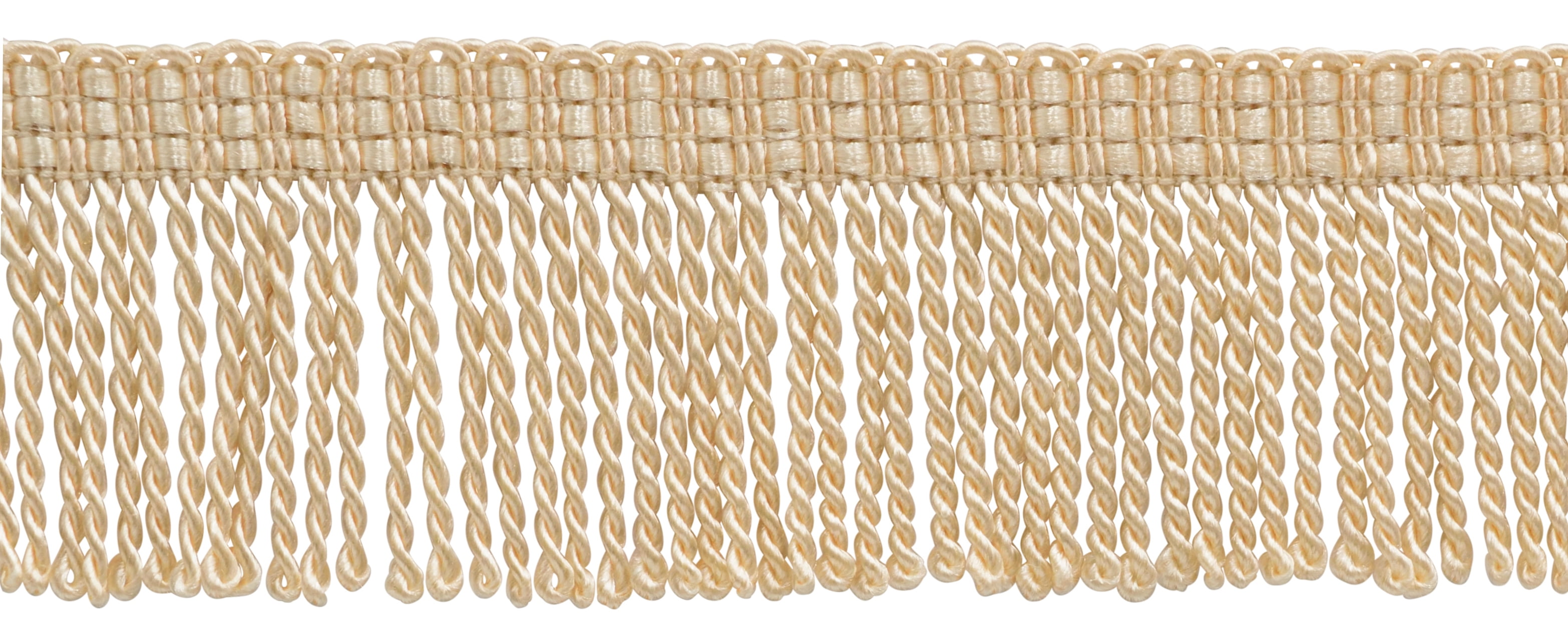 2" (5cm) Basic Trim Collection Thin Bullion Fringe Trim # BFT2,, Light ...