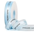 2.5cm Wide Happy Birthday Ribbon Cake Gift Package 45 Meter Long Ribbon ...