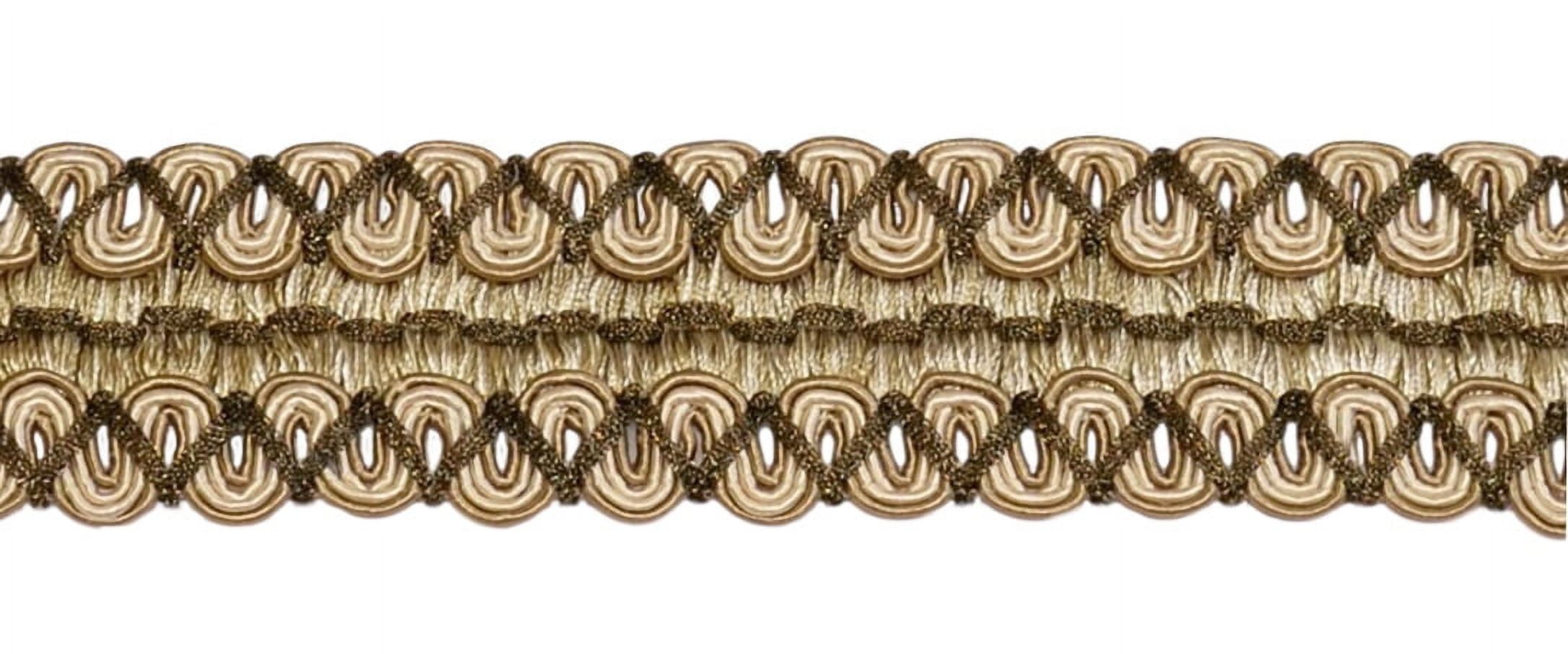 2" (5cm) Wide Noblesse Collection Vintage Gimp Braid Trim # 0200HG ...