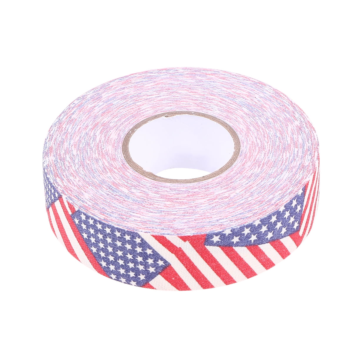 2.5cmx25m Hockey Stick Tape Stars and Stripes Pattern Sticky Tape Anti ...