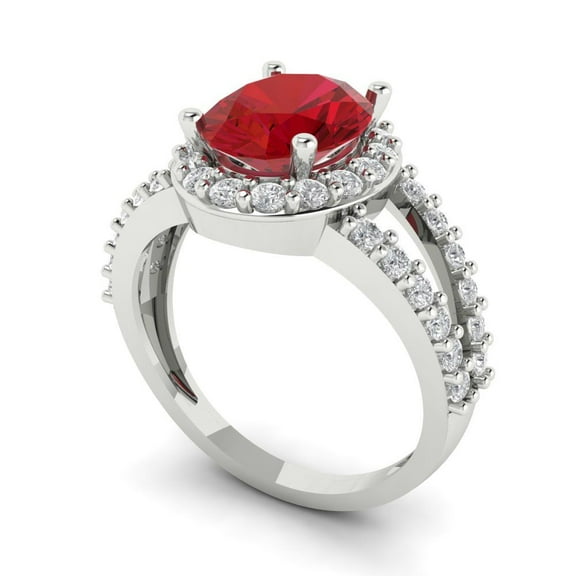 2.5ct Oval Cut Pink Tourmaline 14k Yellow Gold Engraving Statement ...