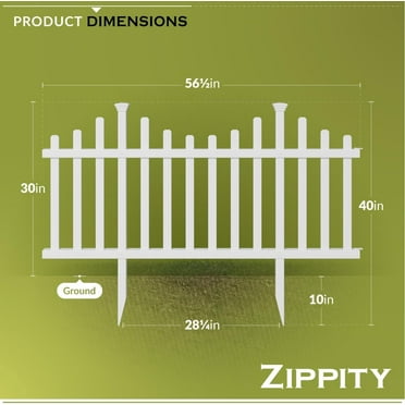 5ft Tall (1 Post) Fence Finishing Post For No Dig WamBam Windsor Fence ...