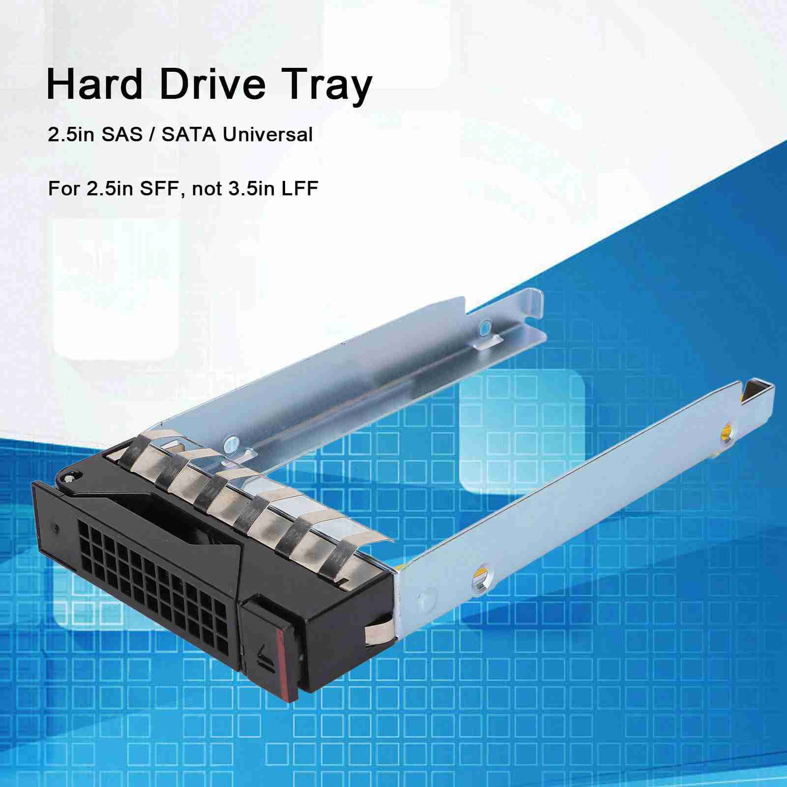 2.5in Hard Drive Tray SAS/SATA Universal ABS for Lenovo RD650 RD550 ...