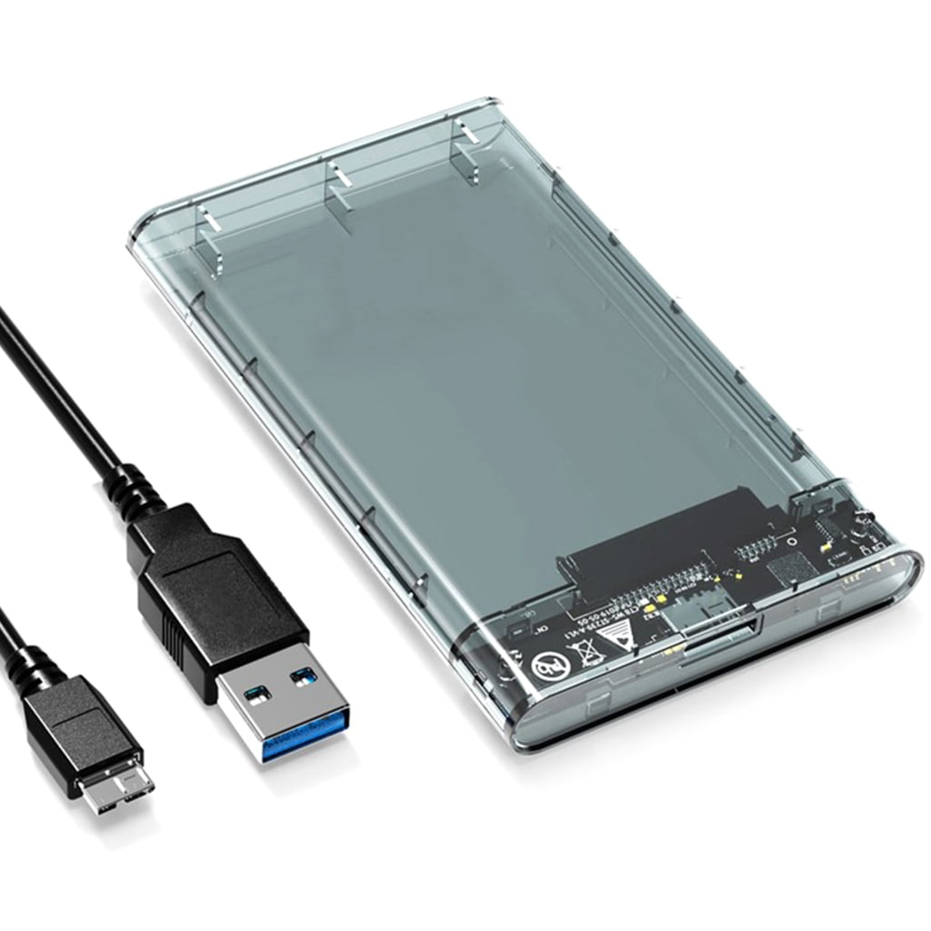 2.5inch USB3.0 Hard Drive Disk Box 5Gbps SSD Mobile Enclosure Case for ...