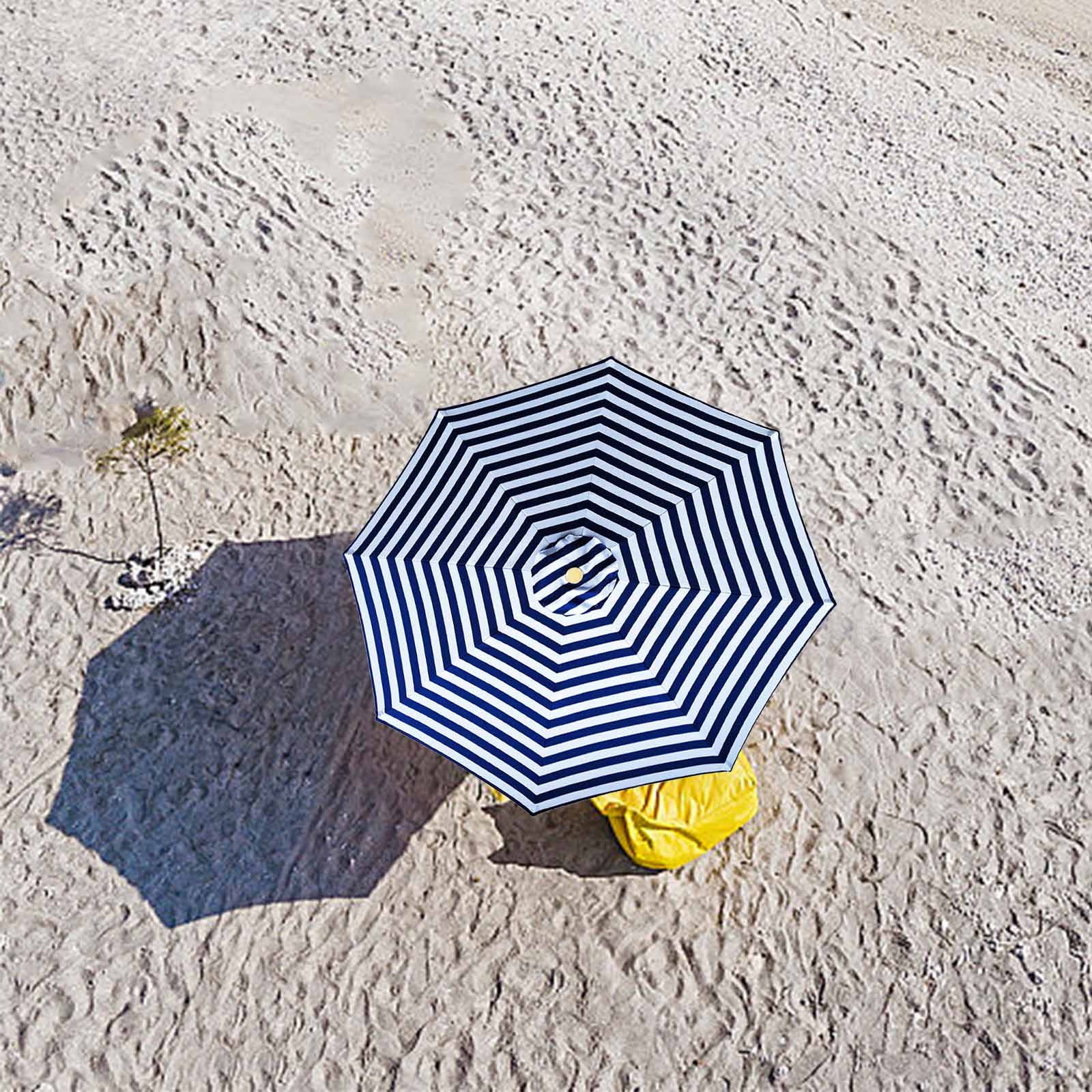 2.5m Simple Patio Umbrella Replacement Canopy Outdoor Table Market Yard ...