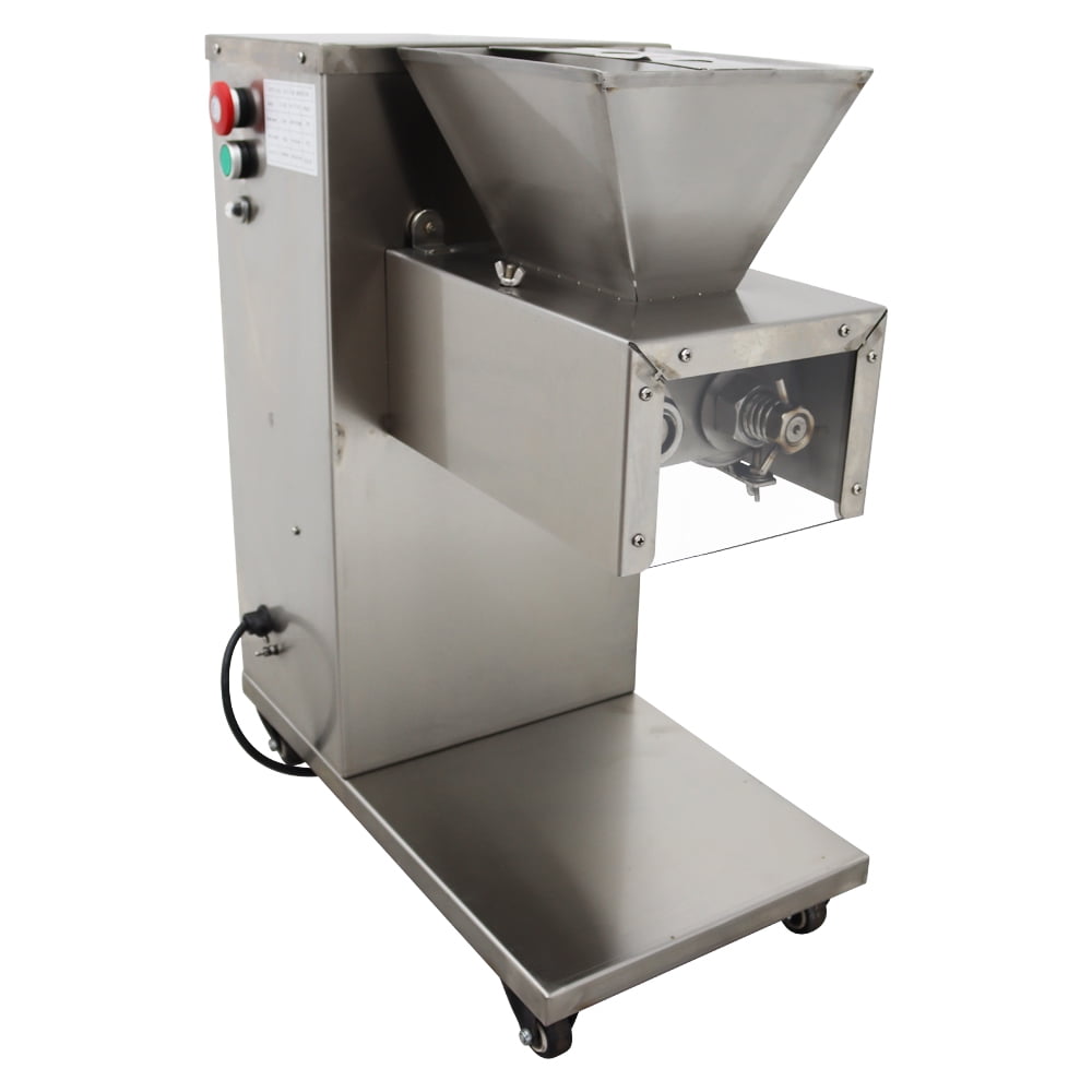 2.5mm Blade Commercial Fresh Meat Cutter Slicer Shredder Steak Pork ...