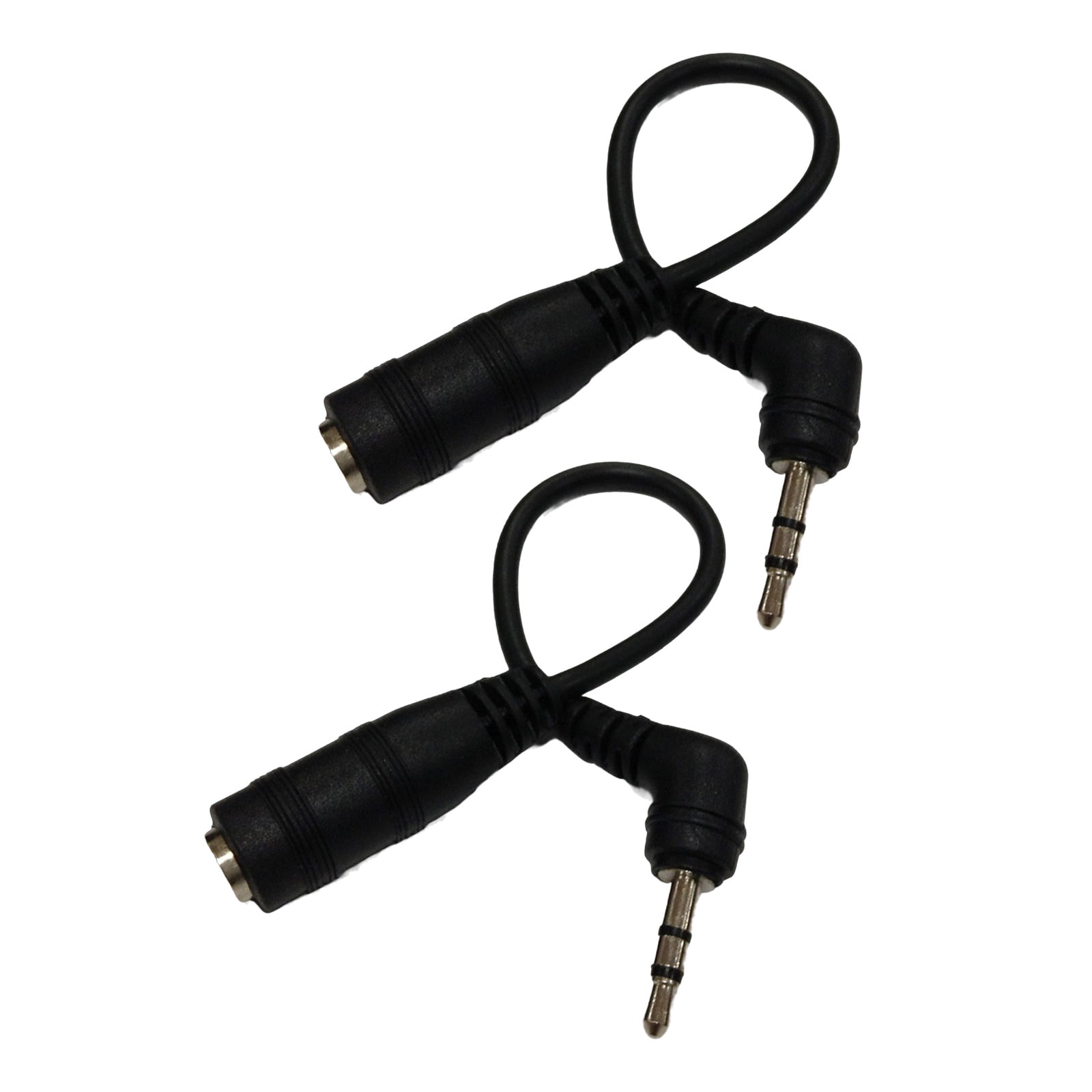 2.5mm Male to 3.5mm Female Sound Extension Cord with AntiInterference ...