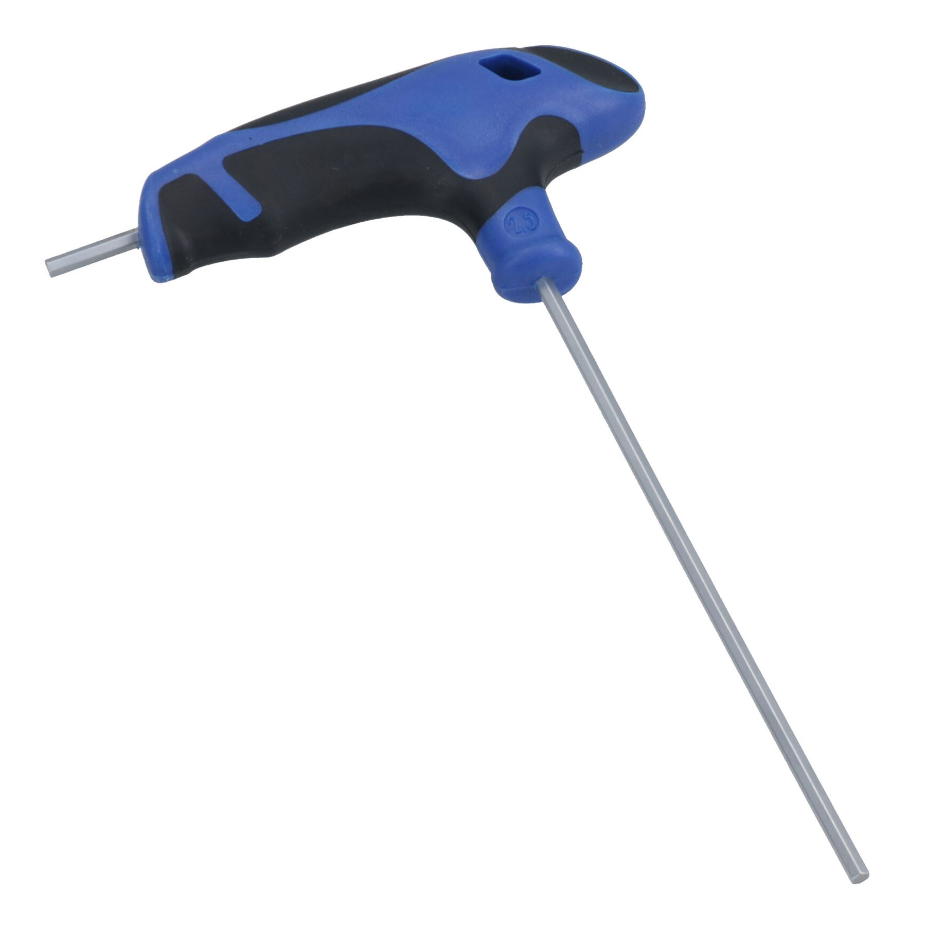 2.5mm Metric T Handle Allen Hex Hexagon Key T Bar Wrench Short + Long ...