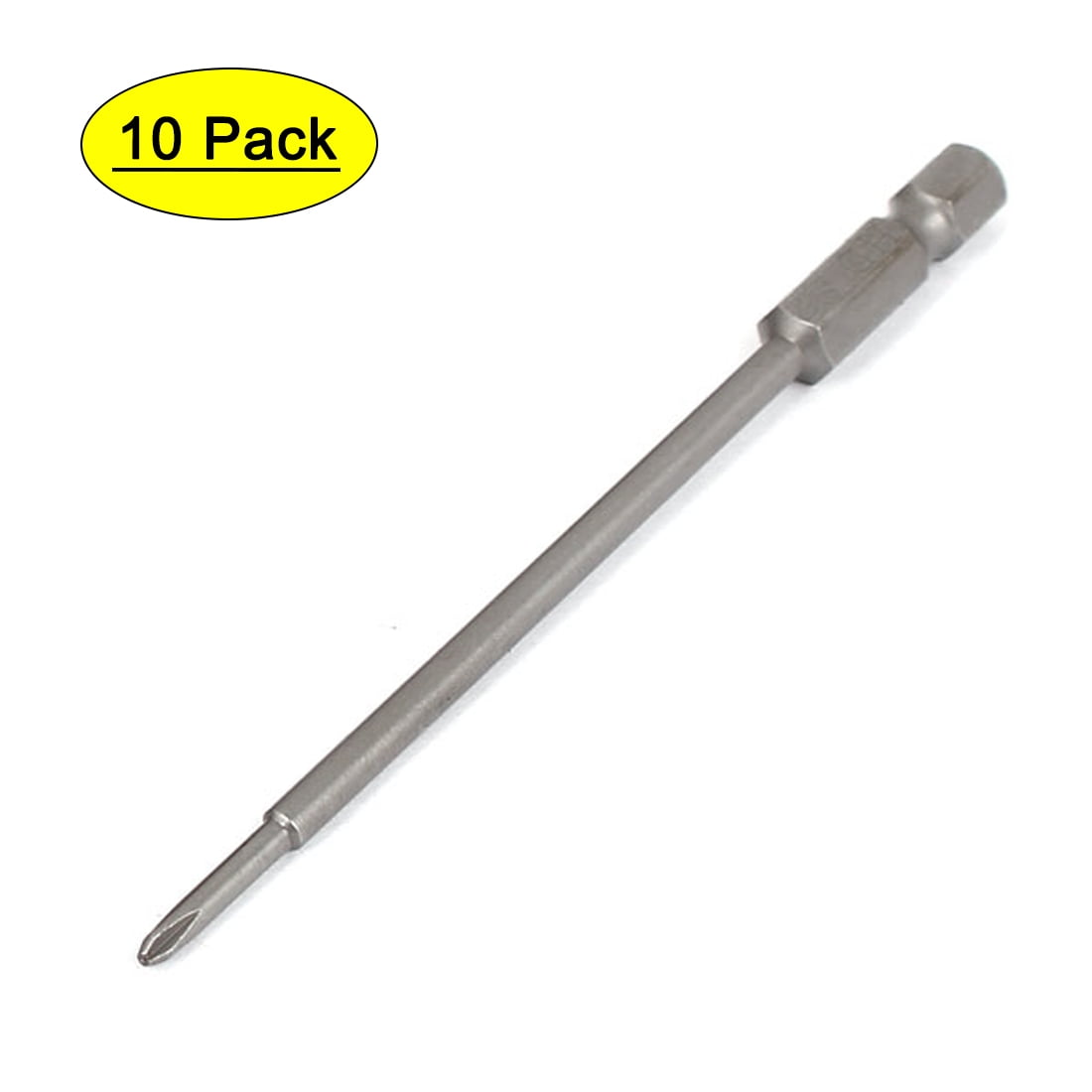 2.5mm PH0 Magnetic Screwdriver Power Screw Insert Bits 100mm Long 10pcs ...