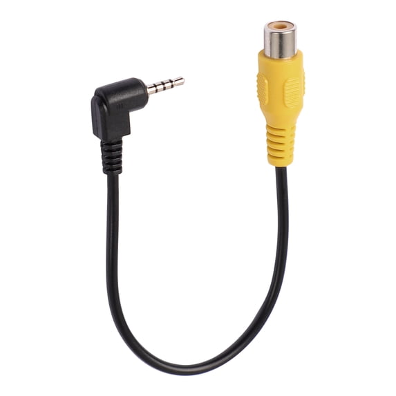 Uxcell 2.5mm to RCA Cable, 2.5mm AV-in Stereo Male to RCA Female Jack ...