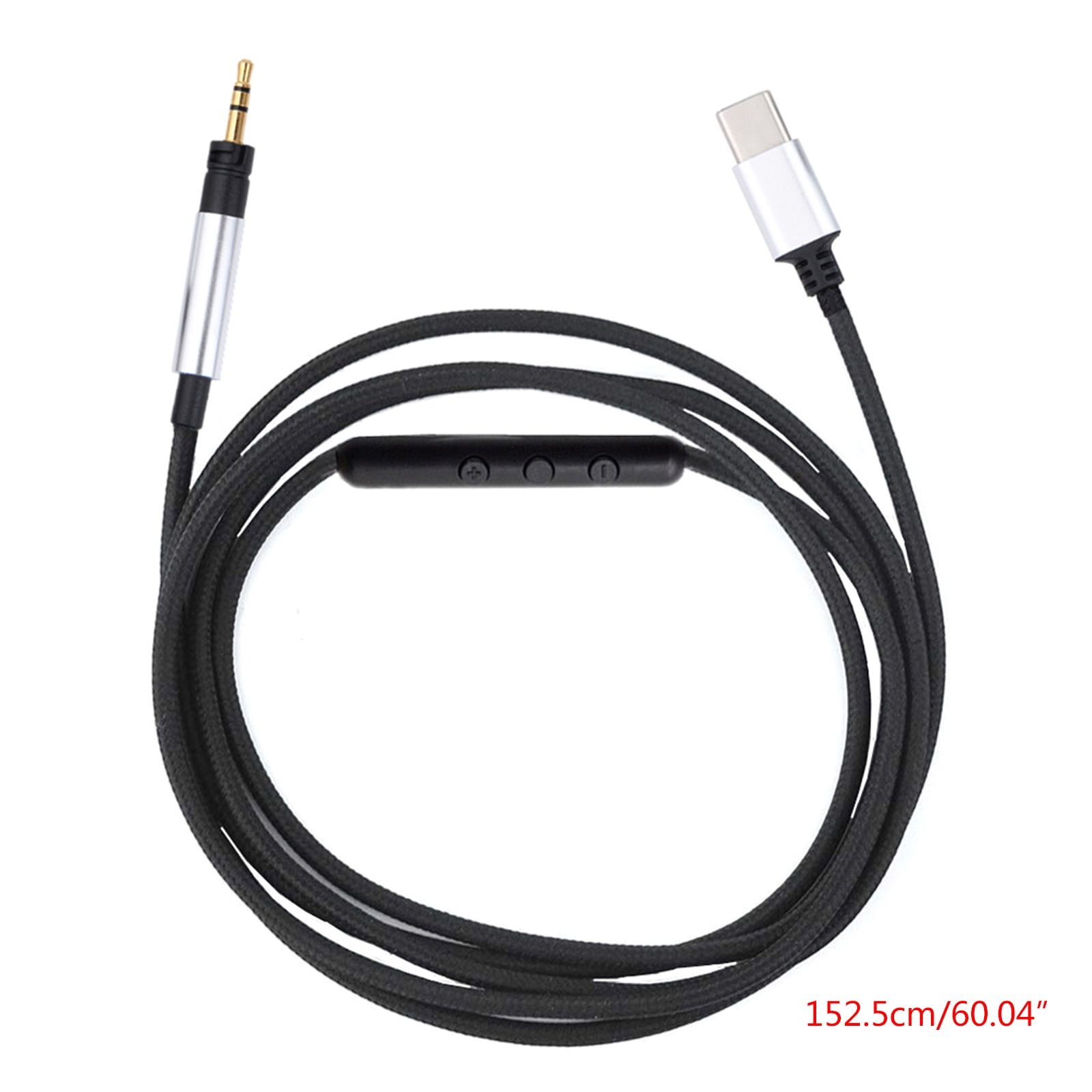 2.5mm to TYPE-C Plug Replacement Cable For 2.0 Cable Cords With ...