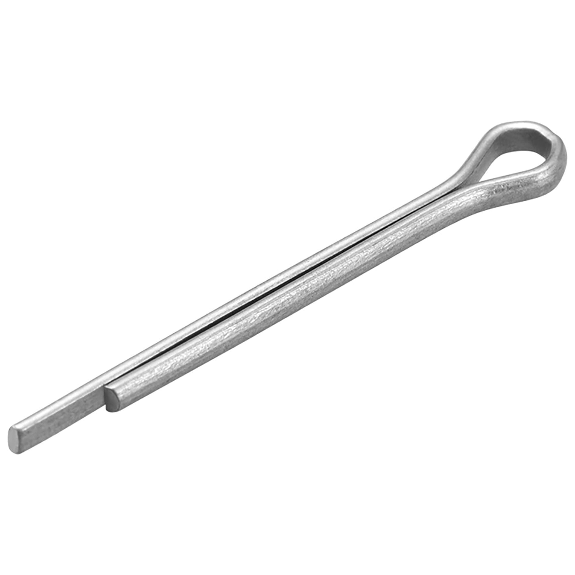 2.5mm x 30mm Zinc-Plating Steel Spring Cotter Clip Pin R Shape 100Pcs ...