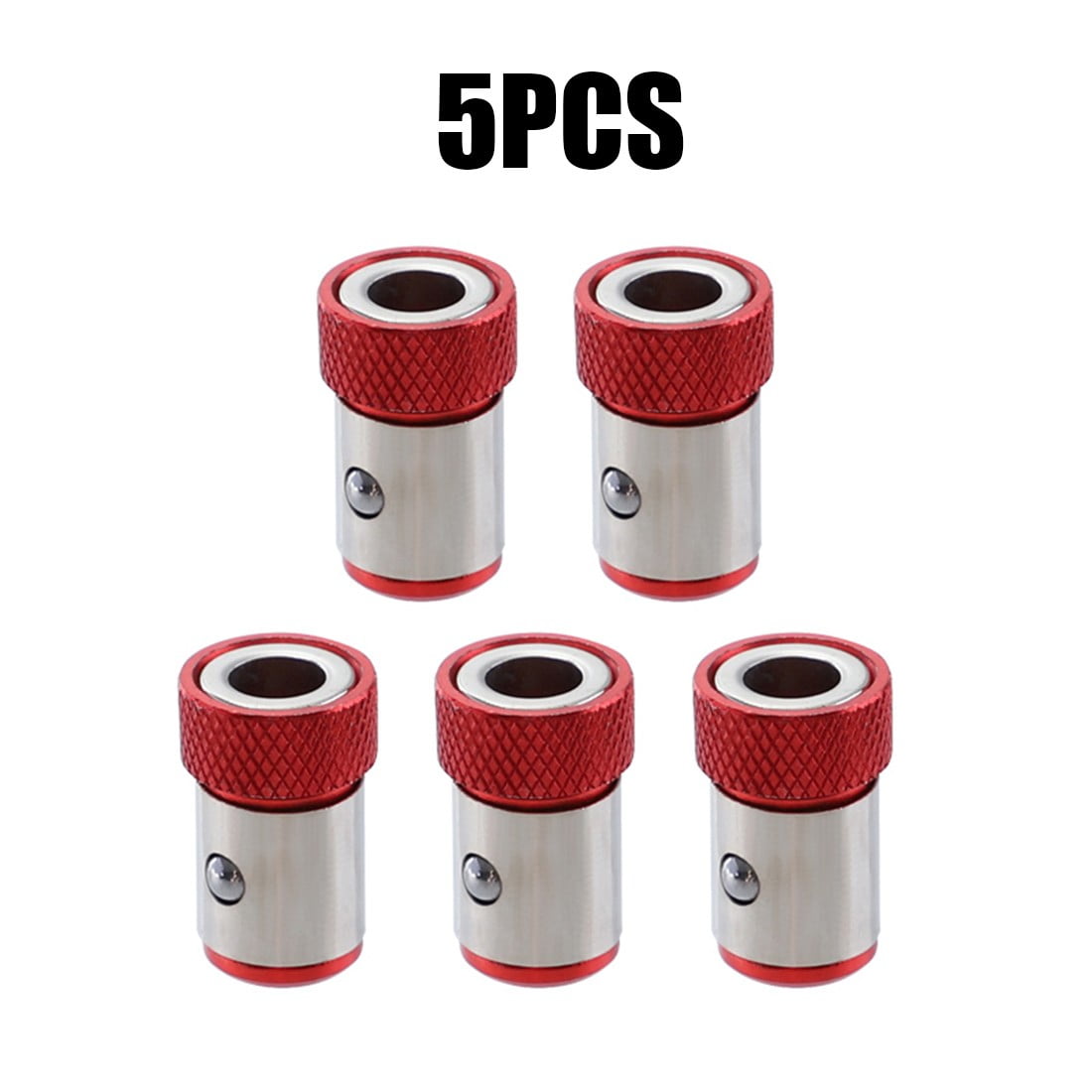 2/5pcs Chrome Alloy Steel Magnetic Ring Screwdriver Tips Screw Bits ...