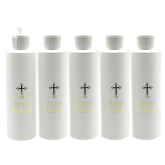 2/5pcs Holy Water Bottle Catholic Blessed Water Bottle Holds Bottles ...