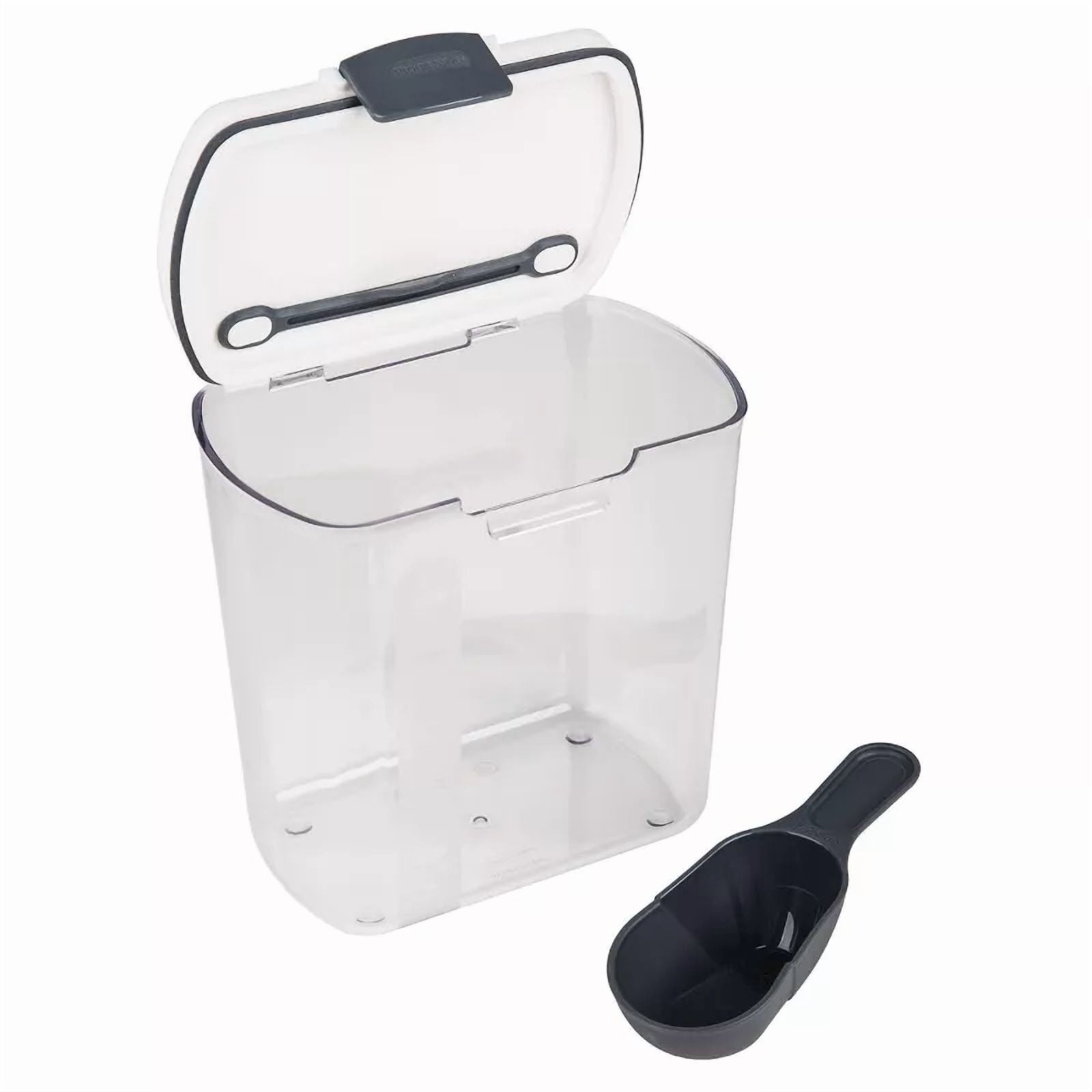 2.5qt Grain : Pantry Storage Container with Scoop & Wide Pour Spout ...