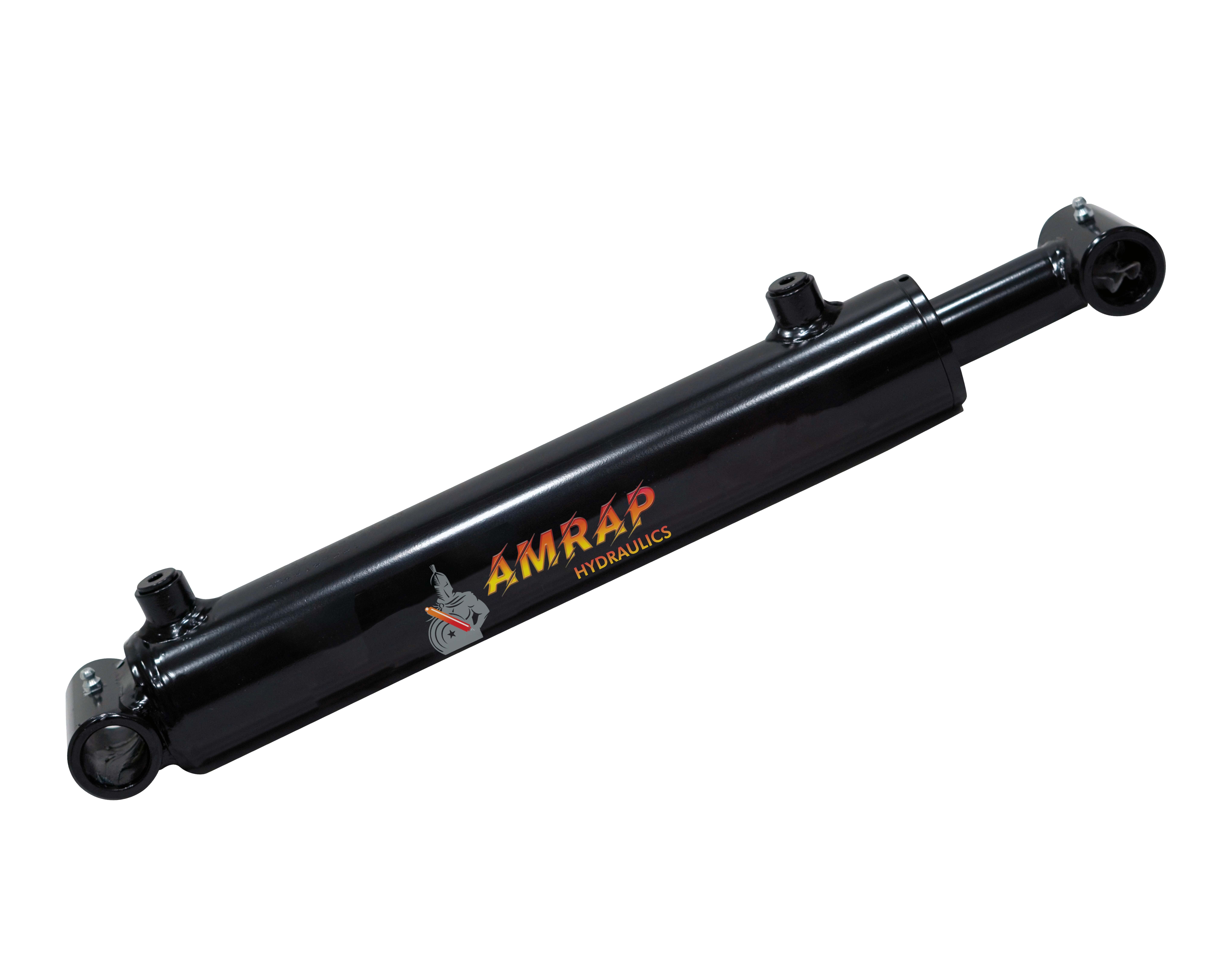 2.5x16 Hydraulic Cylinder - 2.5 Bore 16 Stroke Double Acting Welded ...