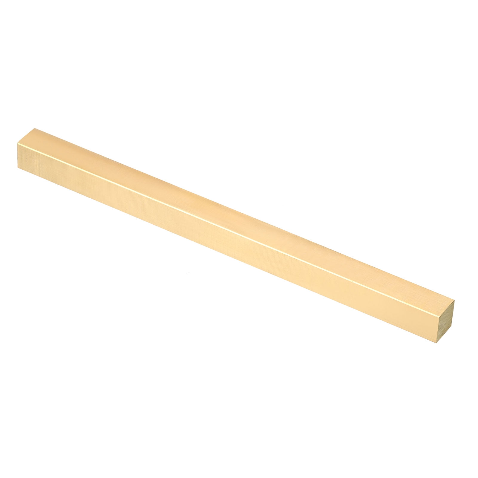 2/5x2/5x6" H59 Brass Square Bar, Solid Square Mill Stock, Brass ...