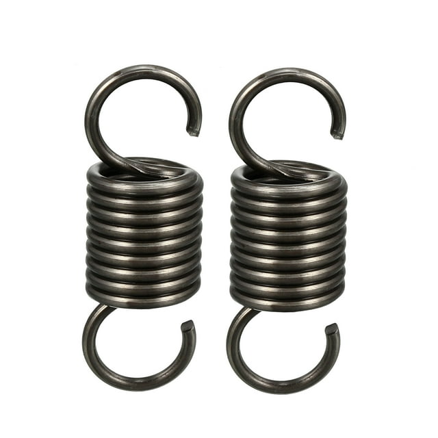 2.5x20x60mm Stainless Steel Small Dual Hook Tension Spring, 2 pcs ...