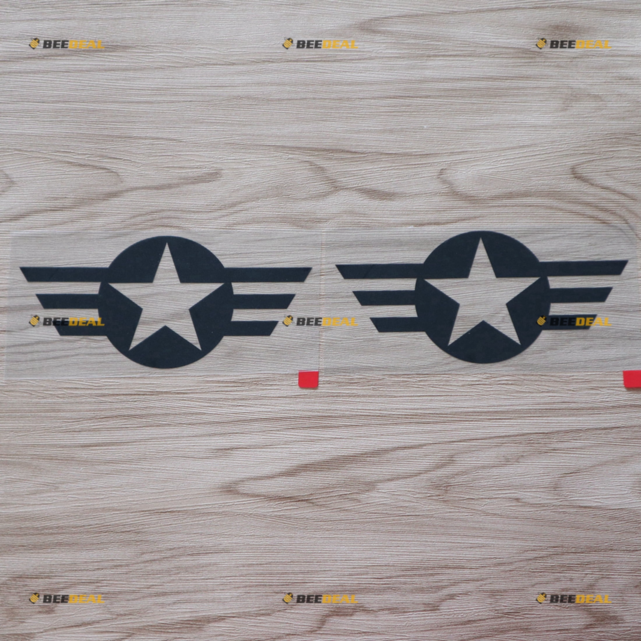 (2) 6" Air Force Star WW2 Decal Sticker Car Vinyl fit for Jeep Willys ...