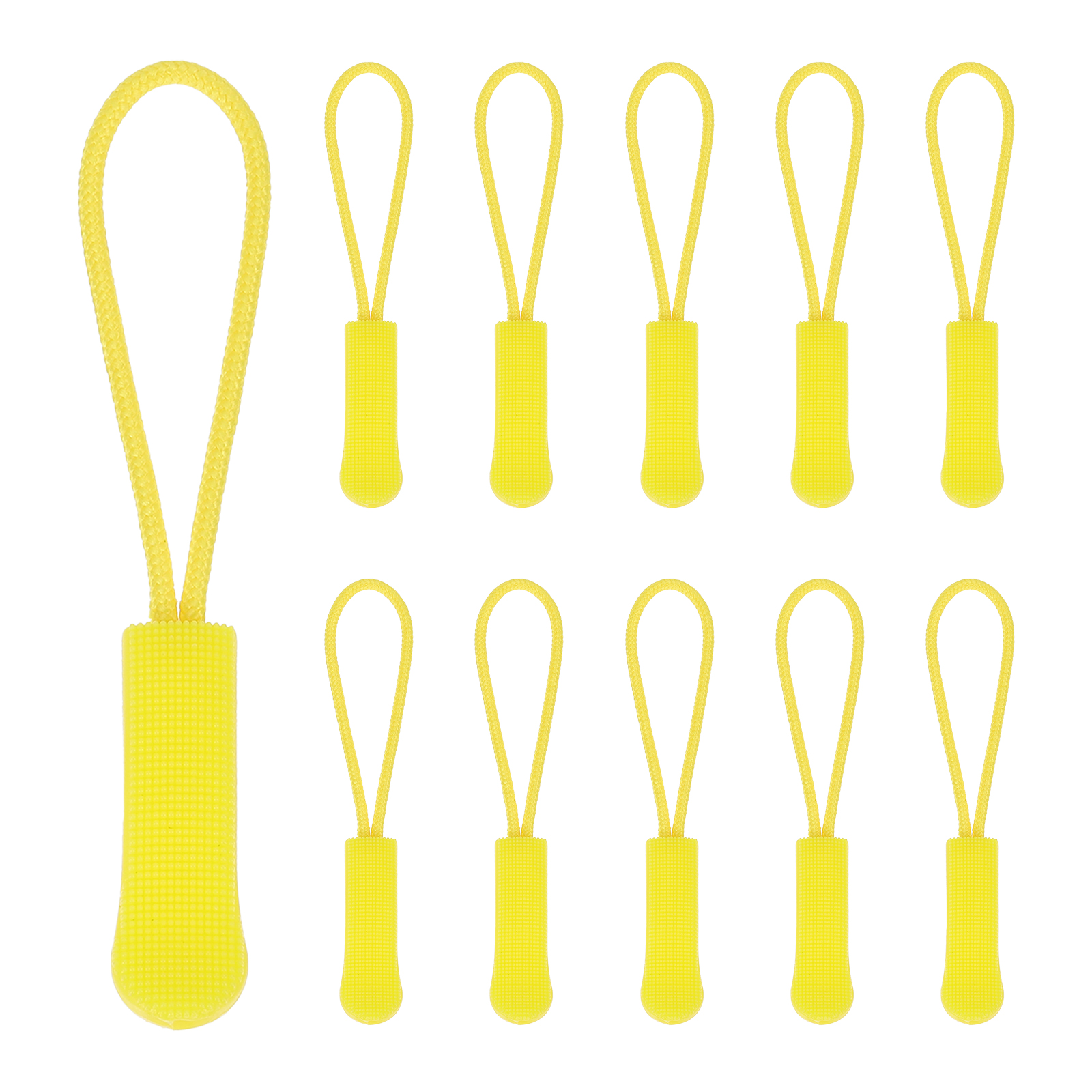 Uxcell Zipper Pulls Replacement, Nylon Cord Extension Zipper Pull Tab ...