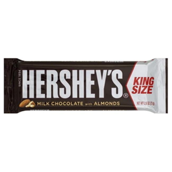 2.6 Oz. King Size Almond Candy Bar - Case Of 18 - Walmart.com