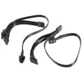 2 * 6 PIN to 3x Sata Driver Power Cable-black - Walmart.com