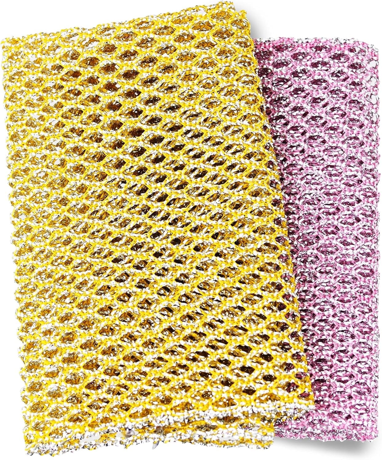 2/6 Pcs Heavy Duty Dish Scrubbers, Non-Scratch Scouring Pads - Odorless ...