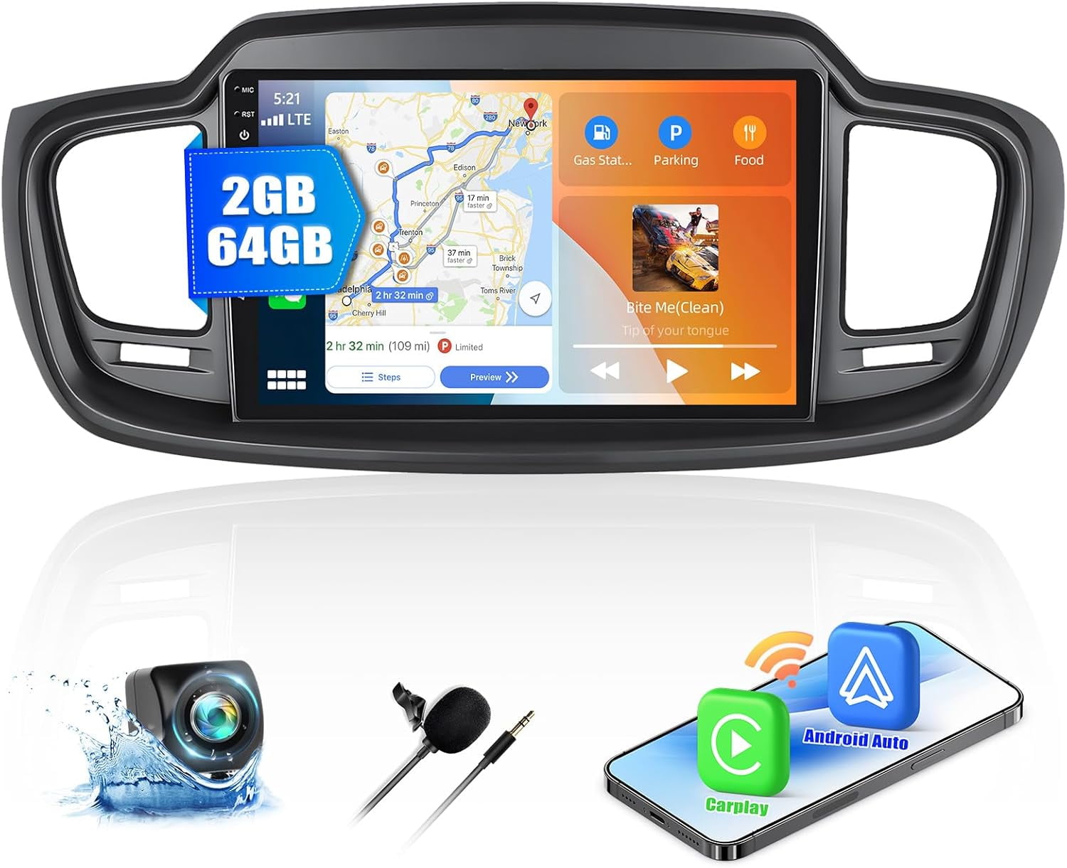 [2+64G] Android 13 Car Stereo for Kia Sorento MK3(LHD) 2015-2020 with ...