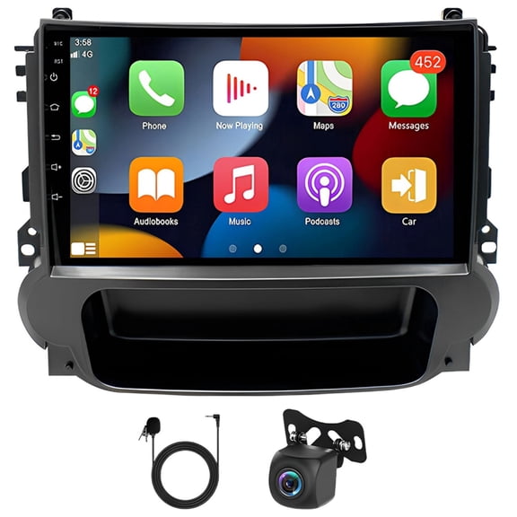 Car Stereo Radio for Chevrolet Silverado Tahoe Equinox Malibu GMC ...